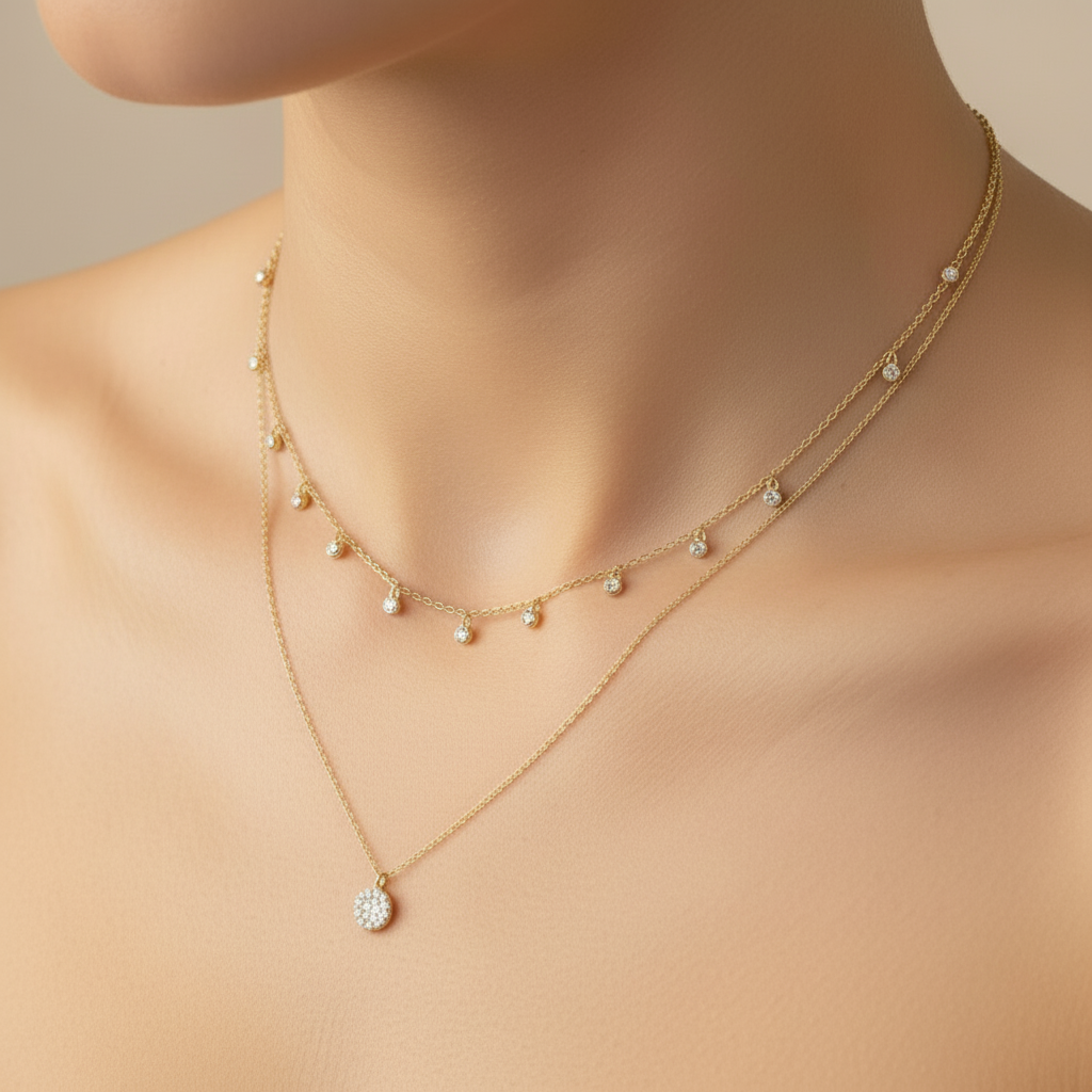 Anjaneya Fashion | 18K Gold Plated and 925 Sterling Silver Chain
